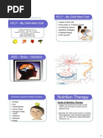 SOS Feeding Approach | PDF | Occupational Therapy | Autism Spectrum