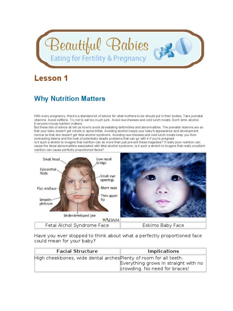 Babies Mini Courses | PDF | Nutrition | Diet & Nutrition