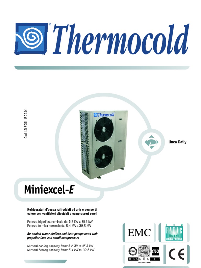 TE Thermocold Miniexcel | PDF