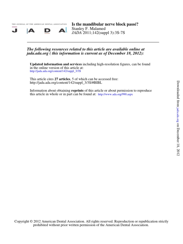 Spix | PDF | Anesthesia | Mouth