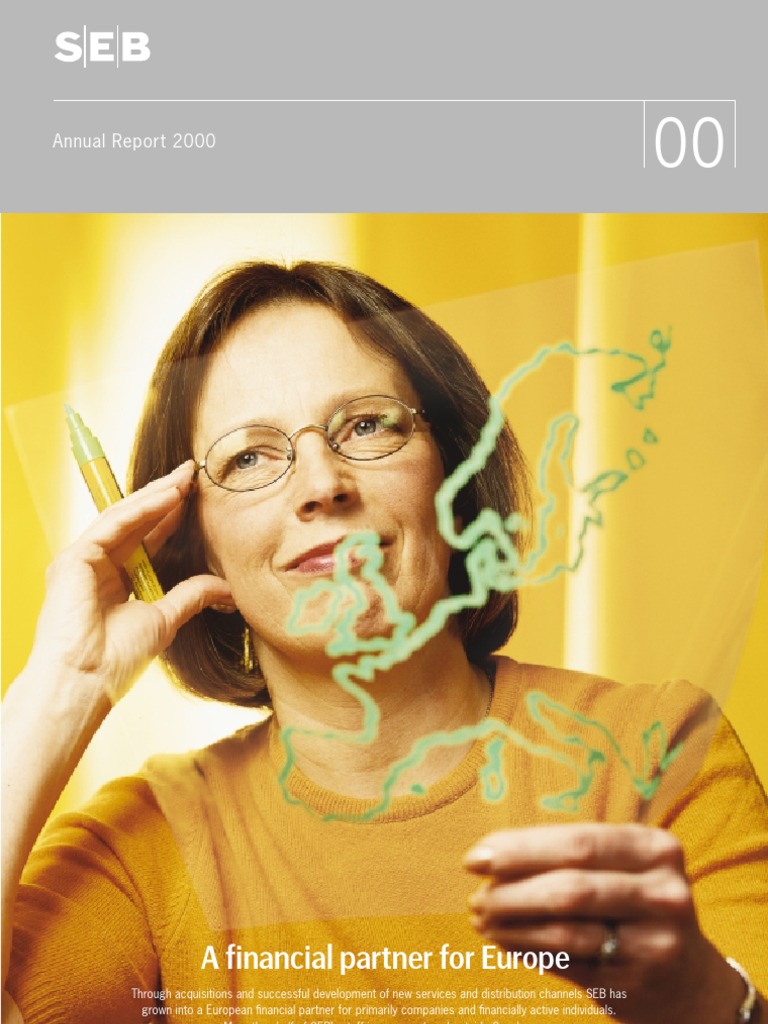 SEB Annual Report 2000 | PDF | Stocks | Dividend
