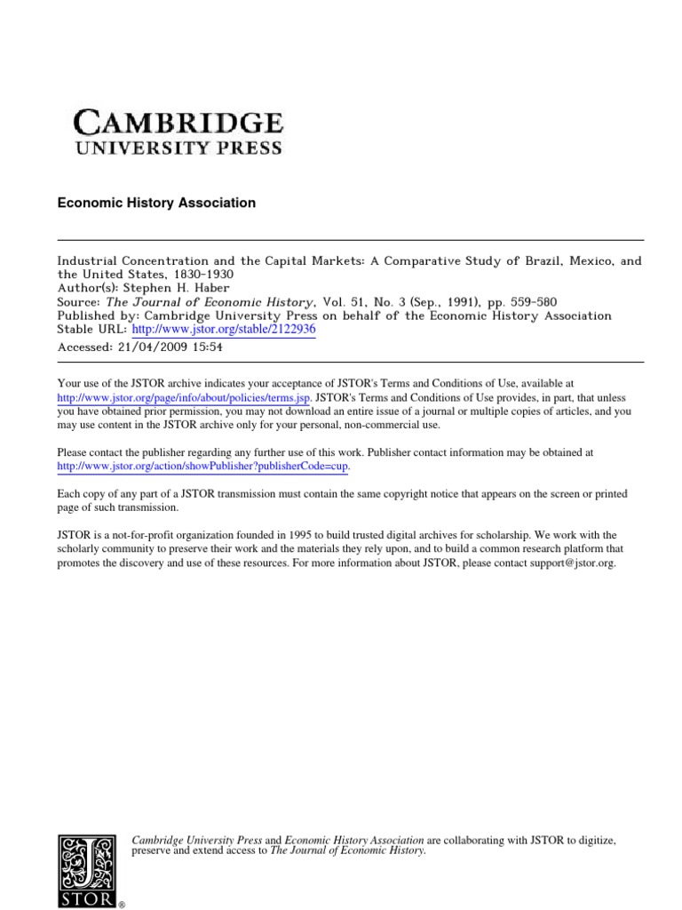 Economic Backwardness in Historical Perspective | PDF | Banks | Stock ...