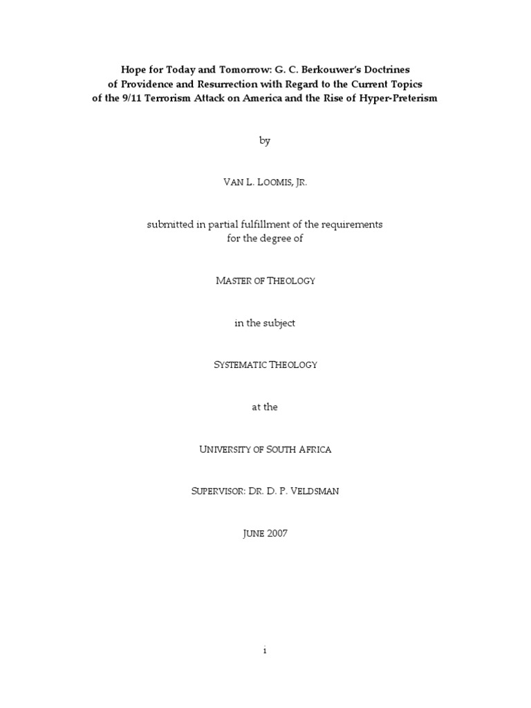 Berkouwer | PDF | Revelation | Miracle