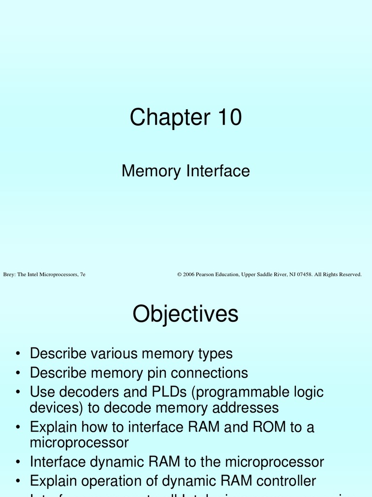 Microprocessor 1 Pdf Dynamic Random Access Memory Random Access Memory