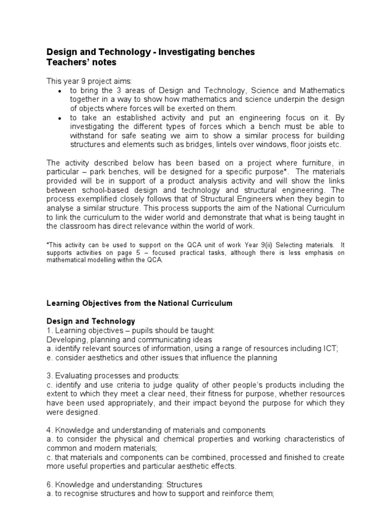 Curriculum Material Development | PDF | Equations | Force