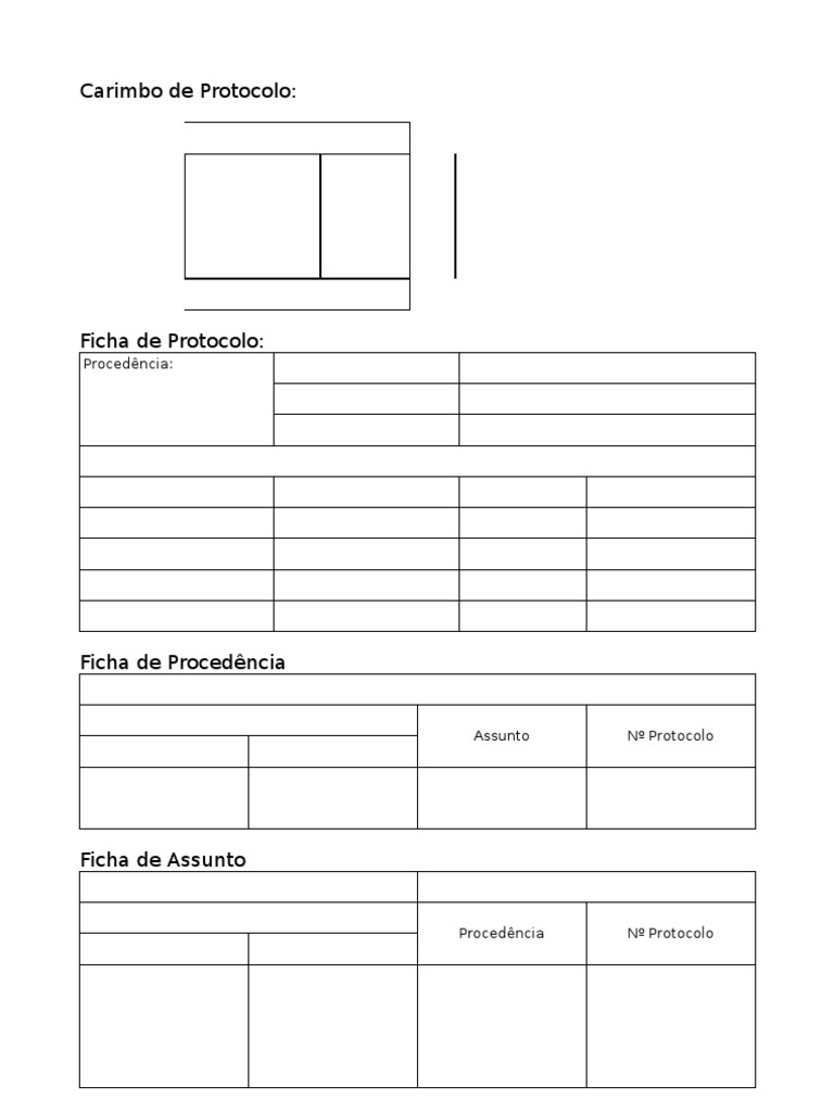 Modelo de Fichas | PDF