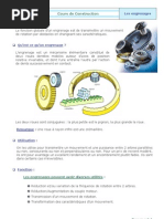 CHAPITRE 6 - Les Engrenages | PDF | Cinématique | Machine