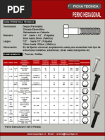 Ficha Tecnica Perno Estructural Astm a-325 Tipo 1
