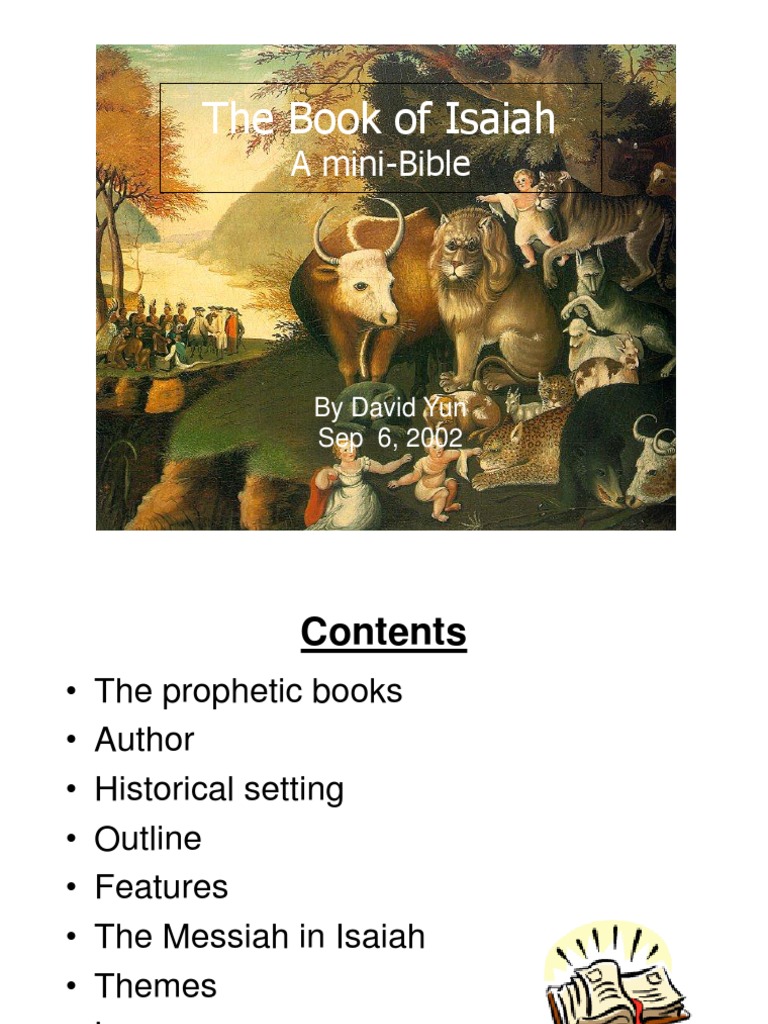 The Book of Isaiah: A Mini-Bible | PDF | Isaiah | Jesus