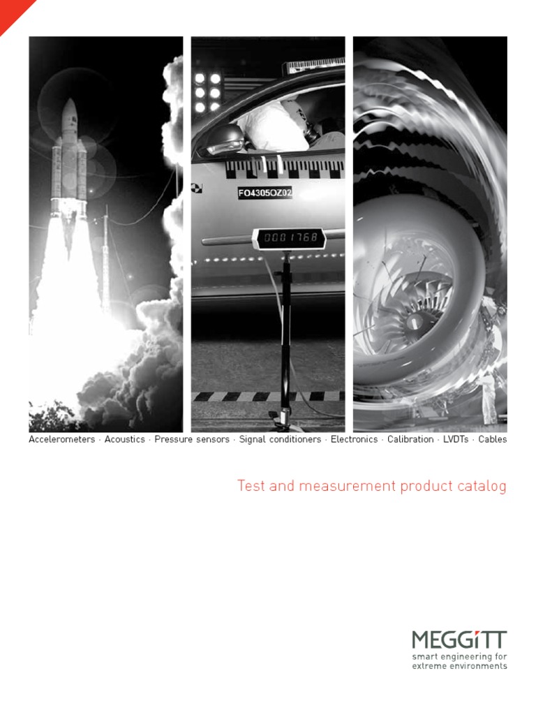 Meggitt Sensing Systems 2012 Catalog | PDF | Accelerometer | Microphone