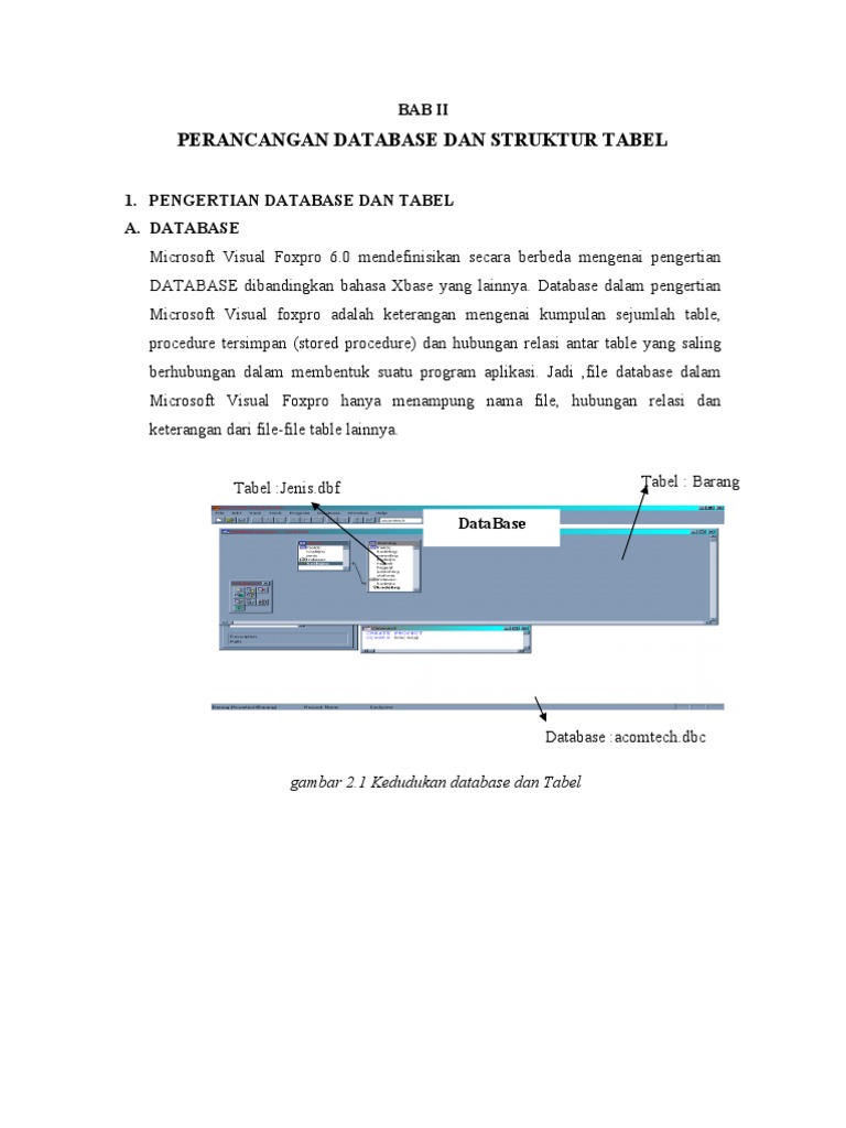 Perancangan Database Dan Struktur Tabel | PDF | Metode & Bahan Ajar ...