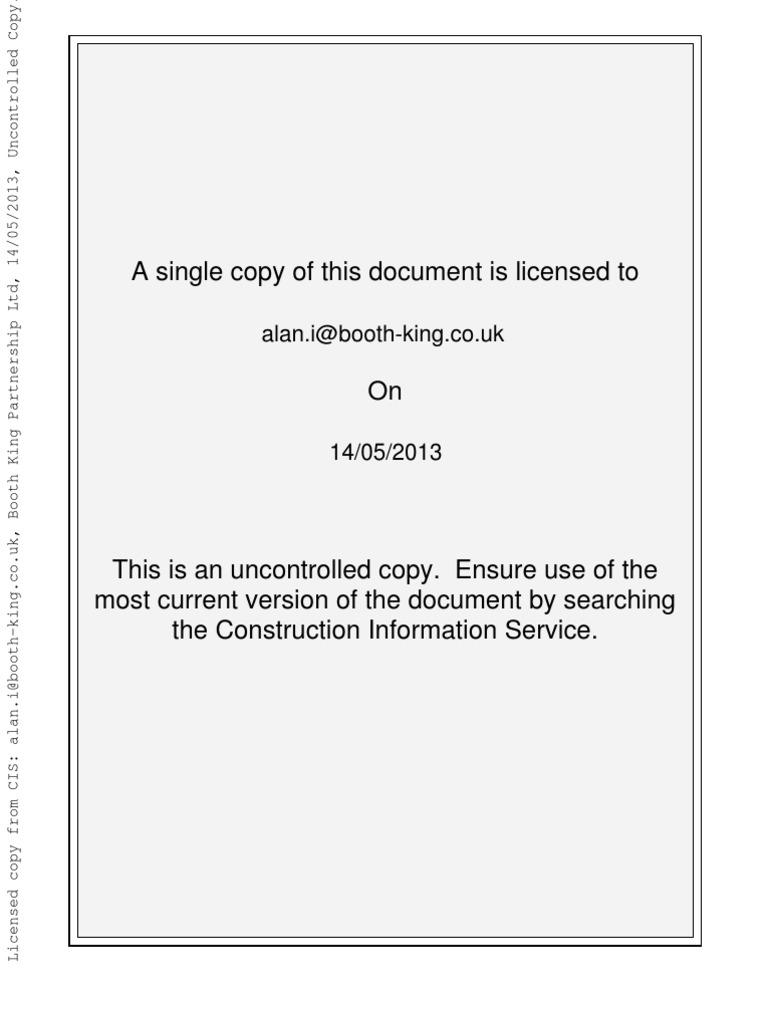 BD 94 Design Manual For Roads and Bridges | PDF | Structural Steel | Screw