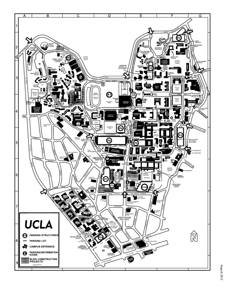 Ucla Campus Map | PDF