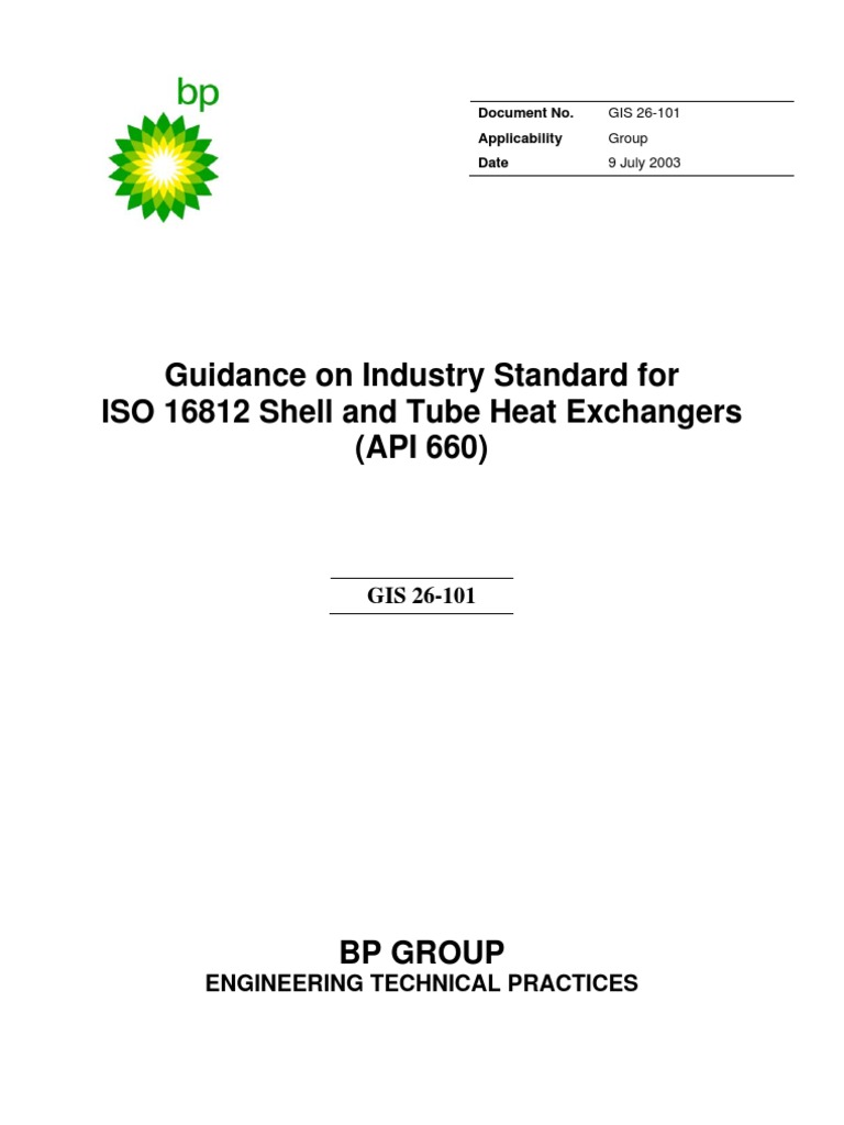 Api660 Modification BR | PDF | Heat Exchanger | Vacuum Tube