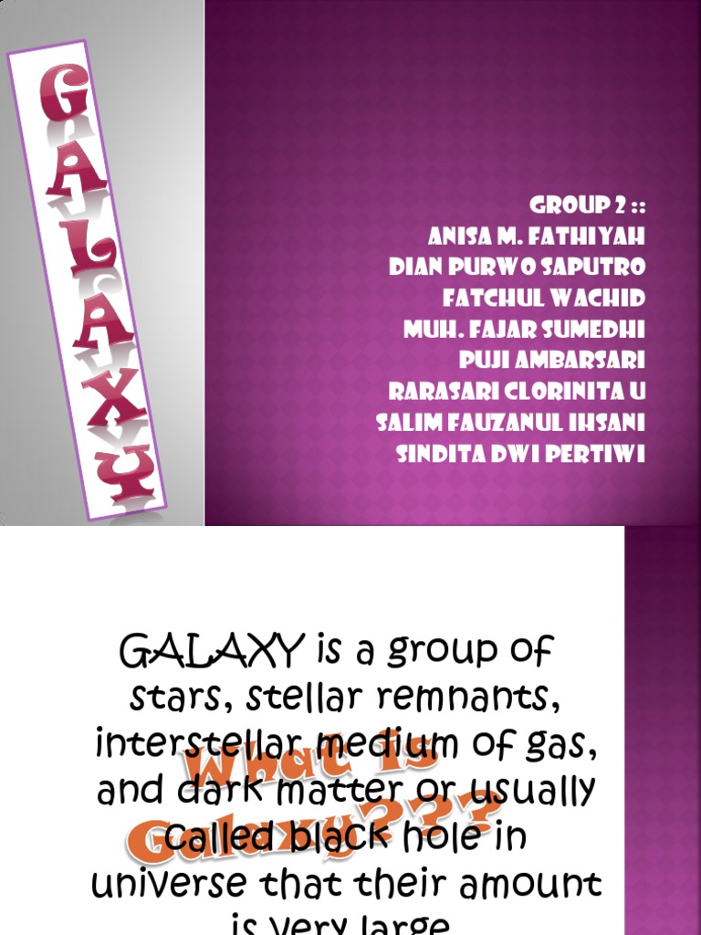Galaxy | PDF | Social Science | Science & Mathematics