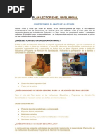 3.16. Plan Lector Nivel Inicial 2024 | PDF | Educación de la primera infancia | Salón de clases