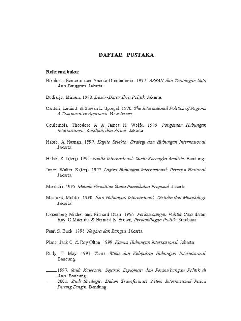 Contoh Dafpus | PDF