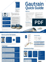 Gautrain Passenger Rules and Guidelines | PDF | Fare | Public Transport