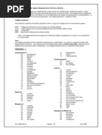 Provincias y distritos de Cajamarca | PDF