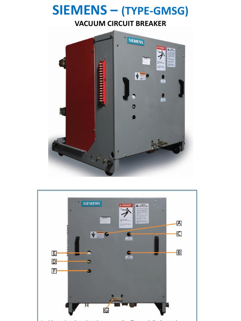 Siemens GMSG Vacuum Breaker PowerPoint | PDF | Manufactured Goods ...