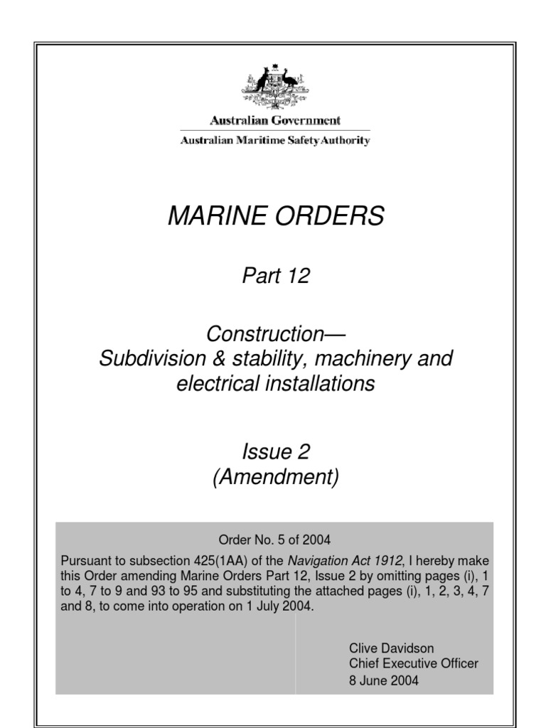 Inclining Test STANDARD PDF | Download Free PDF | Ships | Water Transport