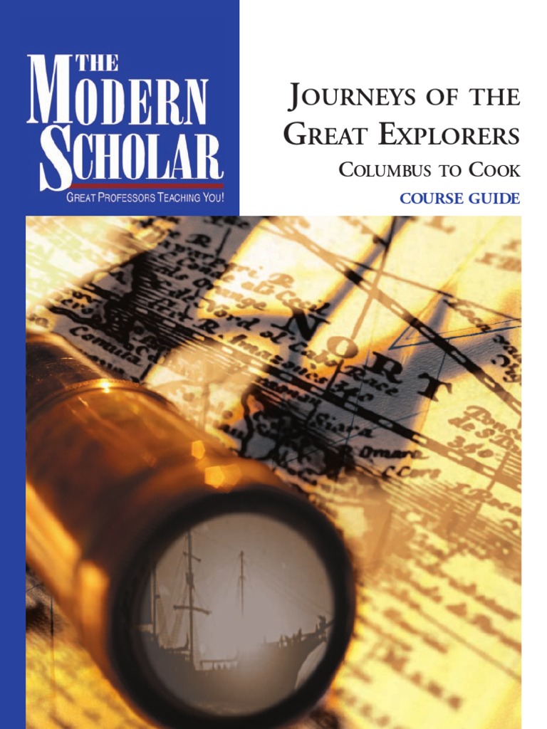Journeys of The Great Explorers - Columbus To Cook (Booklet) PDF | PDF ...