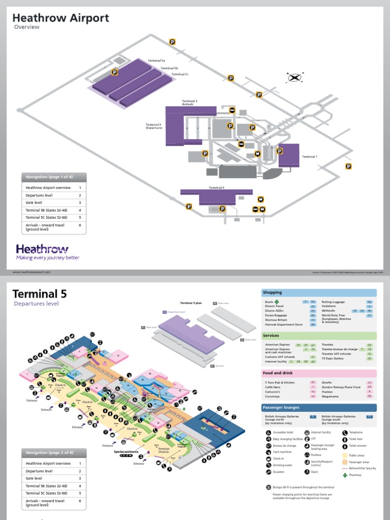 Heathrow Airport Map London Heathrow T3 | Bernard Smith