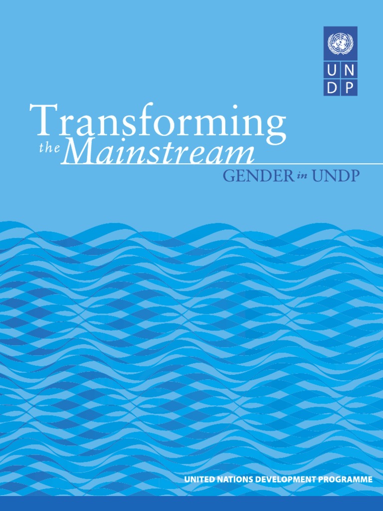 Transforming The Mainstream: Gender in UNDP | PDF | Gender Mainstreaming | Gender