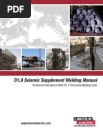 AWS D1.8 Seismic Supplement | PDF | Welding | Construction