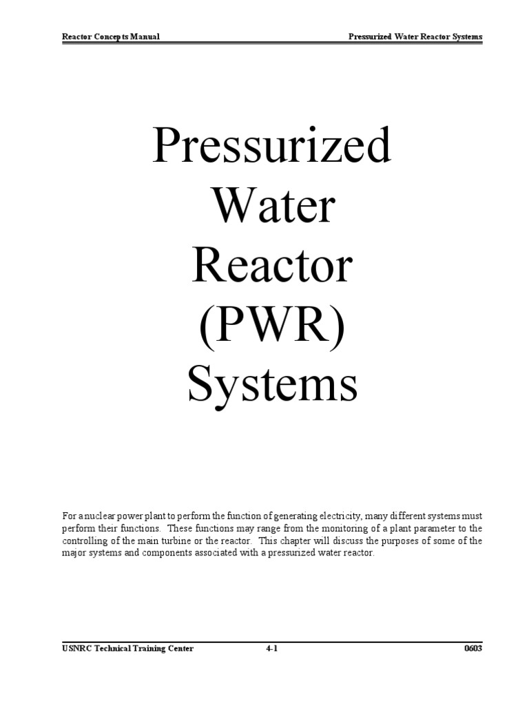 PWR Reactor | PDF
