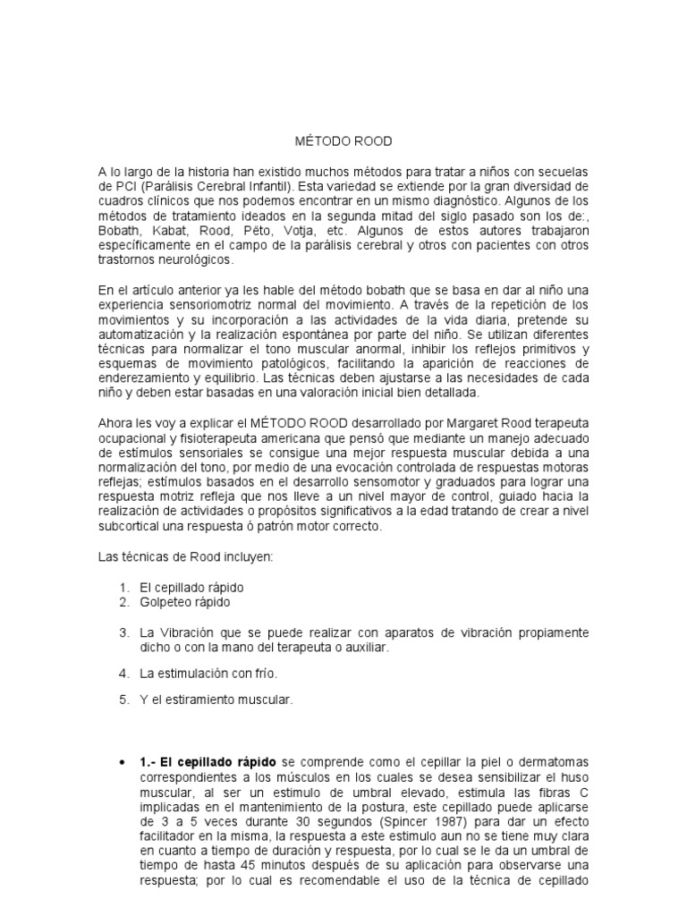 Metodo Margaret Rood | PDF