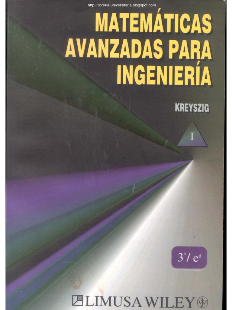 Matemáticas Avanzadas para Ingeniería Vol. 1 - Erwin Kreyszig.pdf