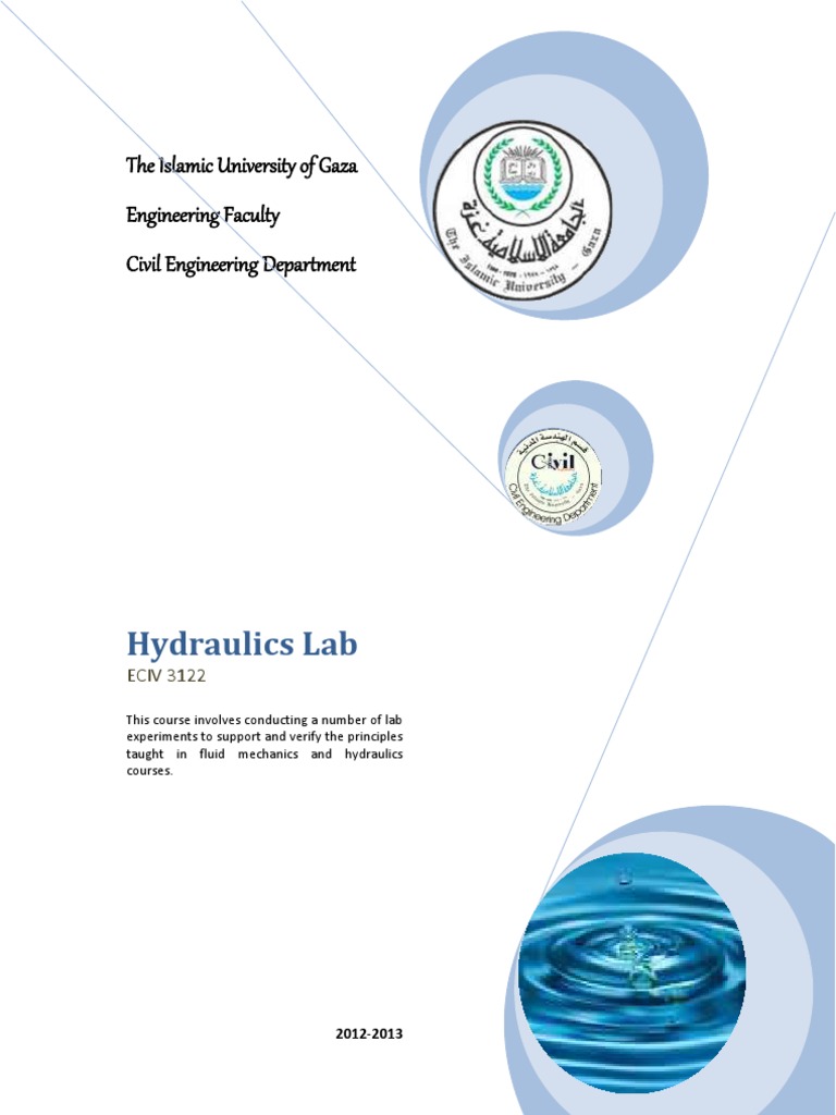 Hydraulics Lab Experiments Overview | PDF | Buoyancy | Fluid Dynamics