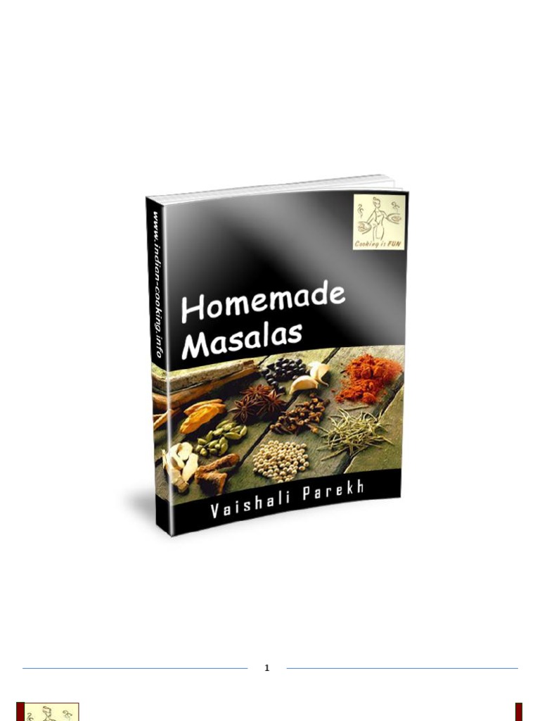 Homemade Masalas and Curry Powders Guide | PDF | Curry | Spice