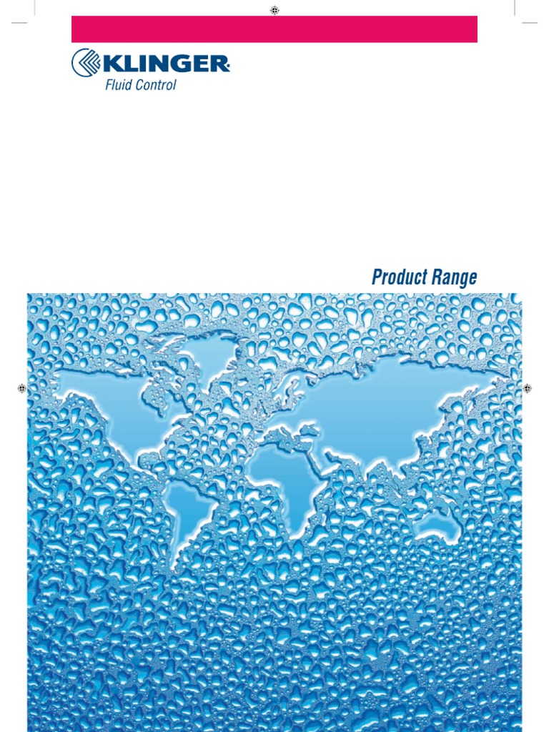 Klinger Product Range | PDF | Valve | Pipe (Fluid Conveyance)