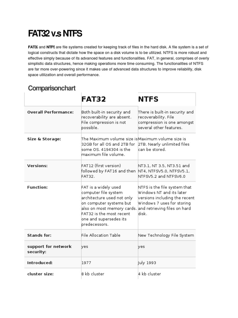 FAT32 V | PDF | File System | Bios