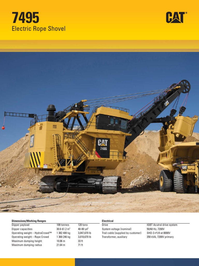 CAT 7495 NEW Datasheet | PDF | Transmission (Mechanics) | Power Inverter