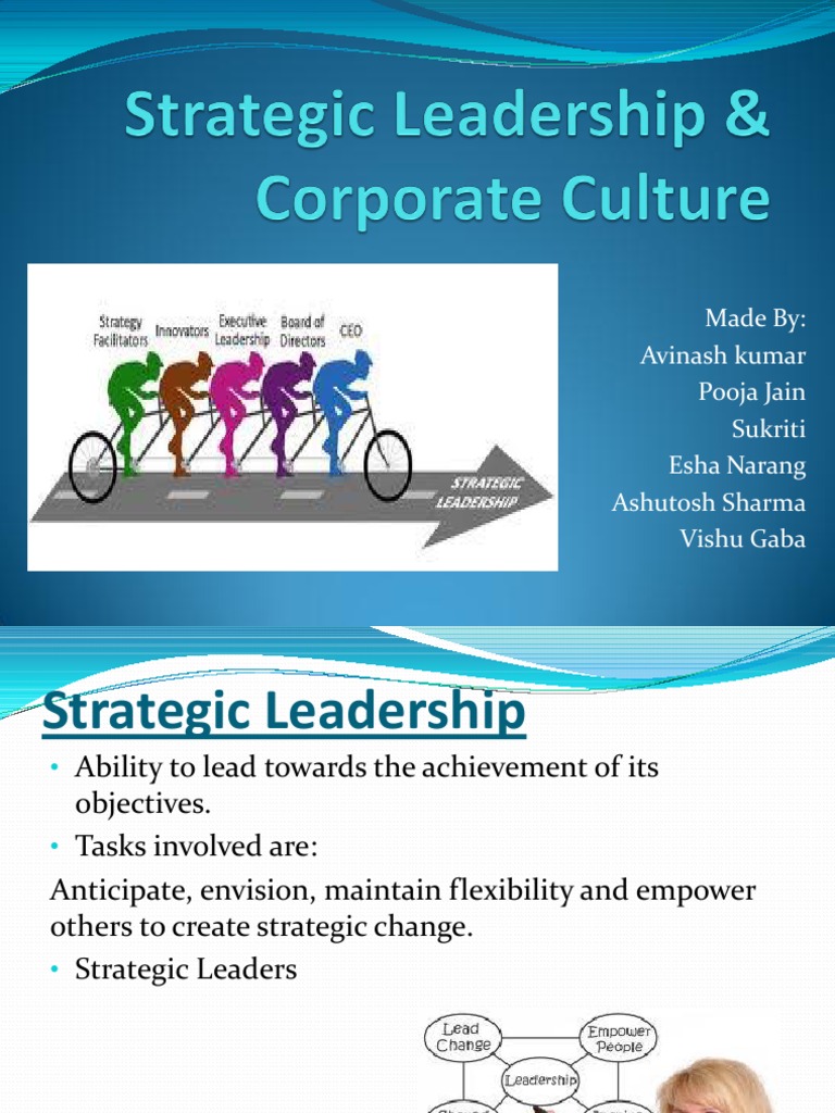 Strategic Leadership & Corporate Culture | PDF | Power (Social And ...