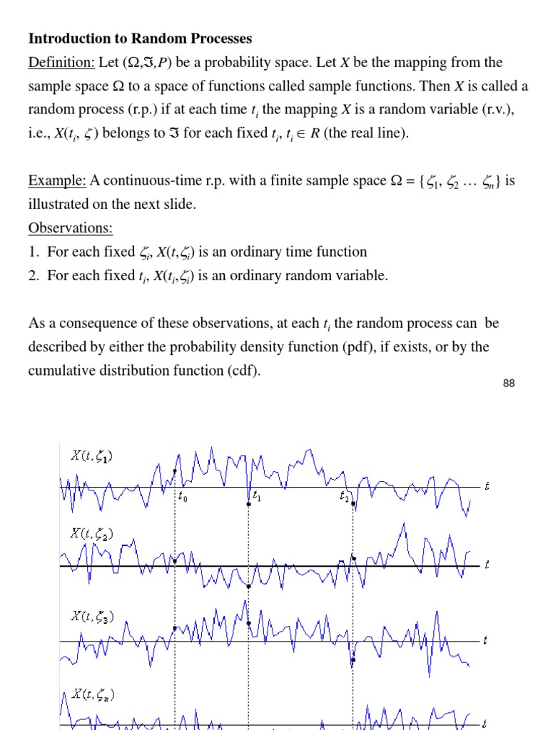 Random Process in Analog Communication Systems | PDF | Signal To Noise ...