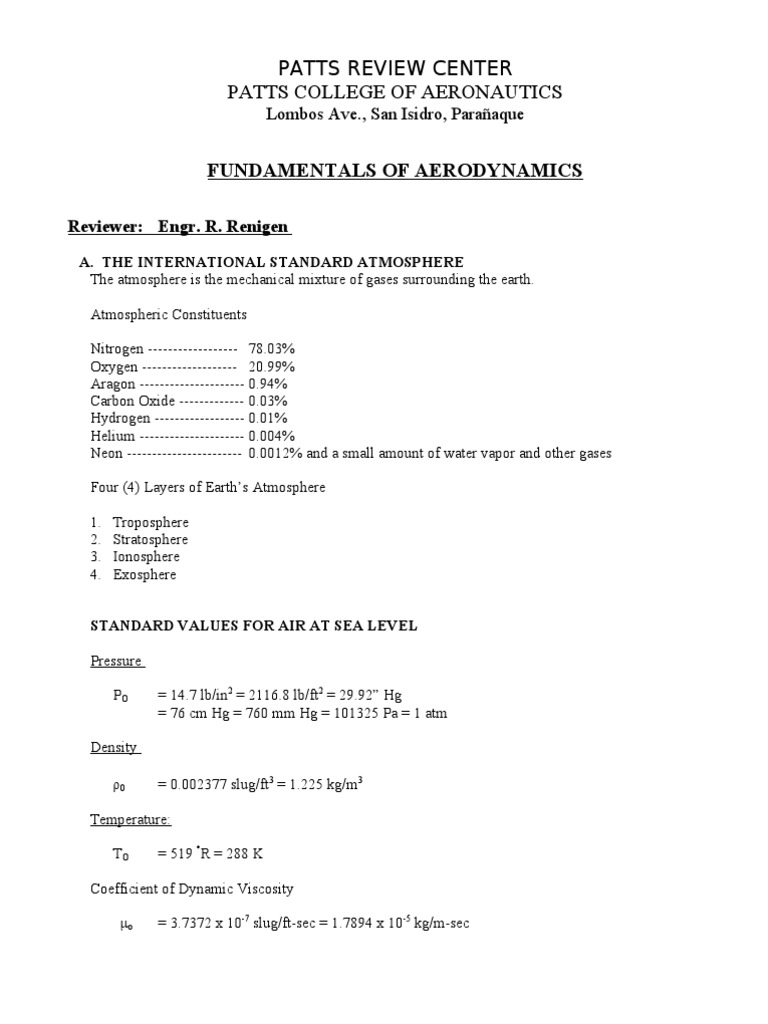 Fundamentals of Aerodynamics | PDF | Airfoil | Flap (Aeronautics)