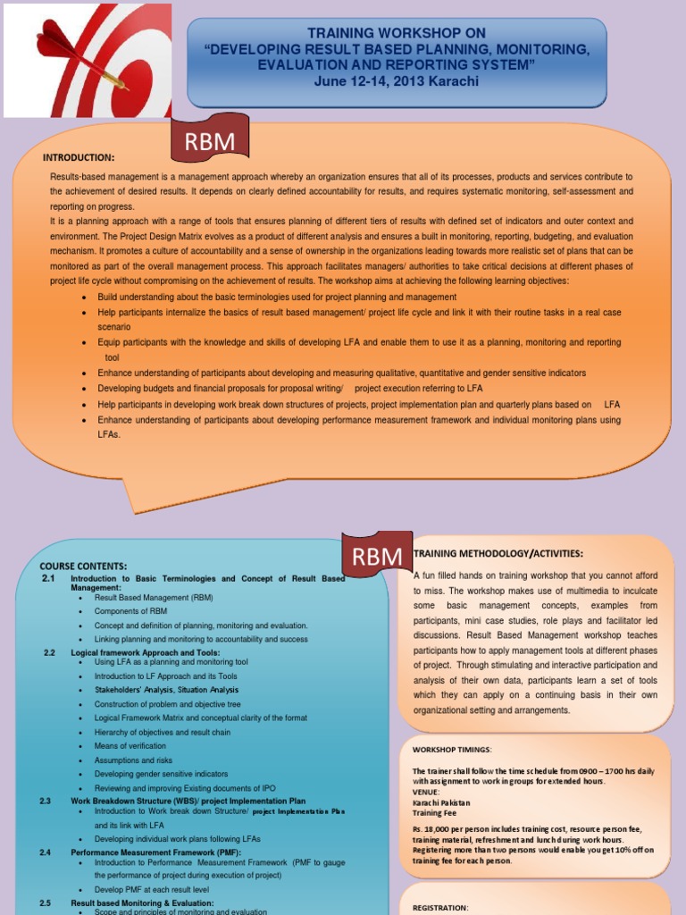 Brochure RBM | PDF | Evaluation | Leadership