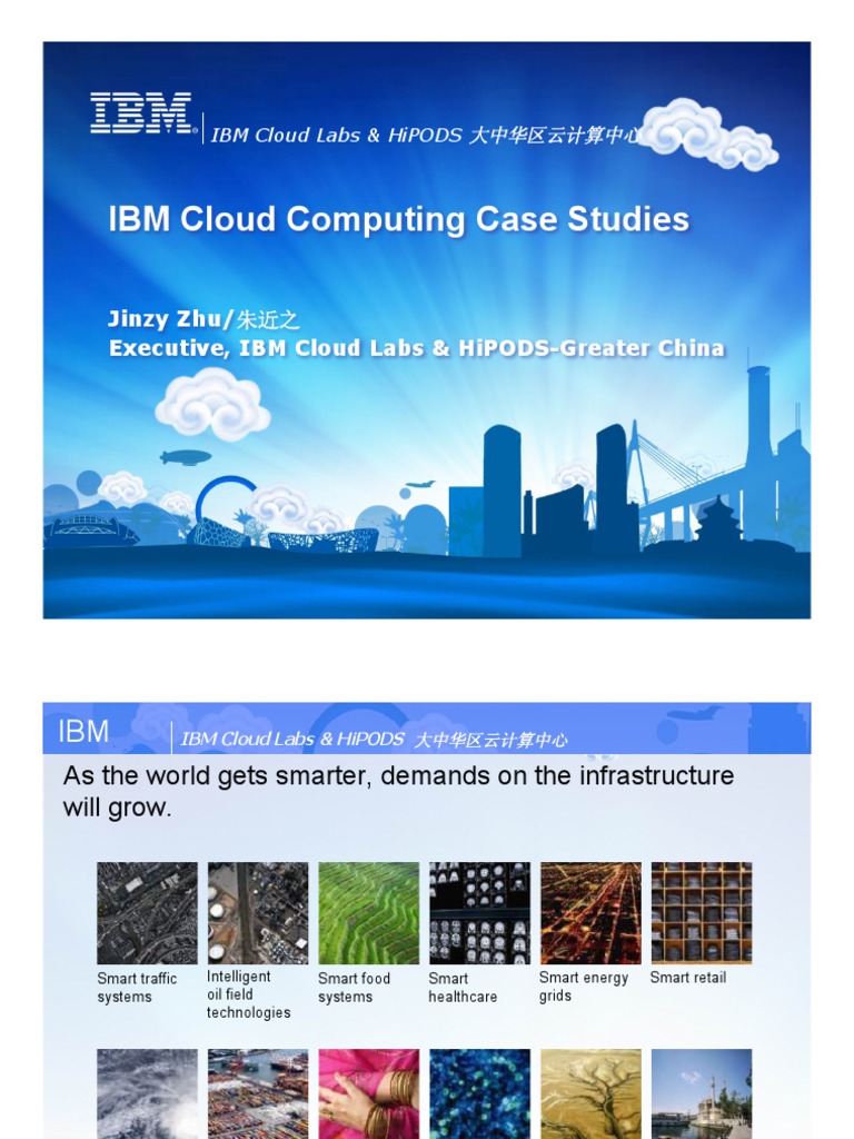 IBM Cloud Computing Case Studies | PDF | Ibm | Cloud Computing
