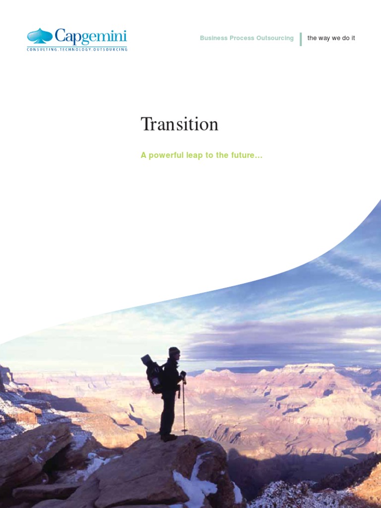 B Transition A Powerful Leap To The Future | PDF | Business Process ...