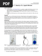 Density of Methanol + Water | Density | Viscosity