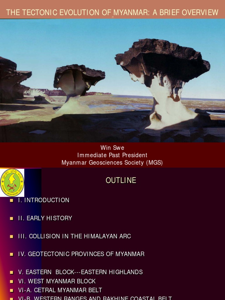 Tecnoic Evolution of Burma - Win Swe | PDF | Plate Tectonics ...
