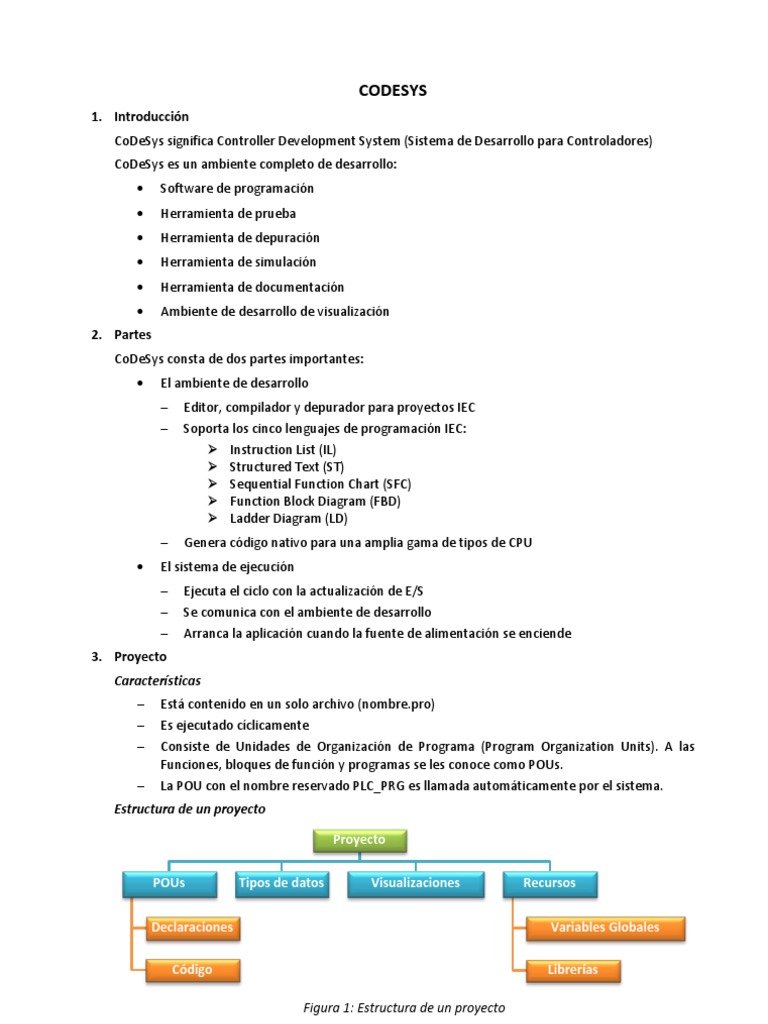 Conceptos Codesys | PDF | Programa de computadora | Programación