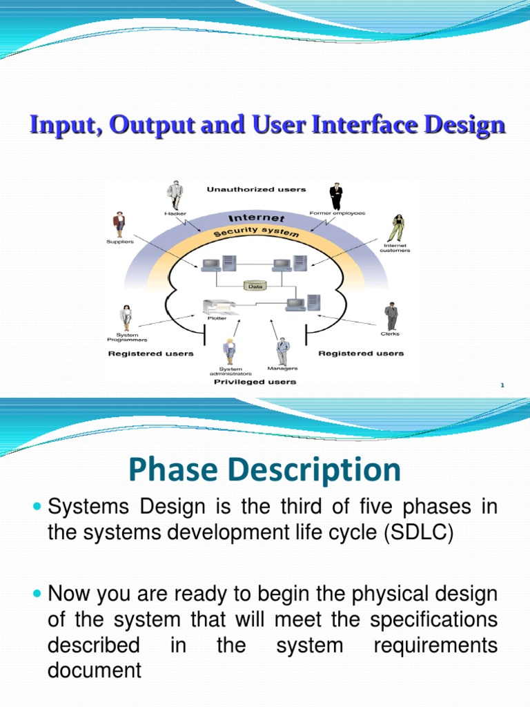 Sad Lec16,17 & 18 - Input and Output | Download Free PDF | Graphical User Interfaces | User ...