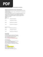 UPLB CE Flowchart | PDF