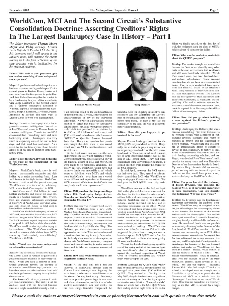 WorldCom MCI Preferreds | PDF