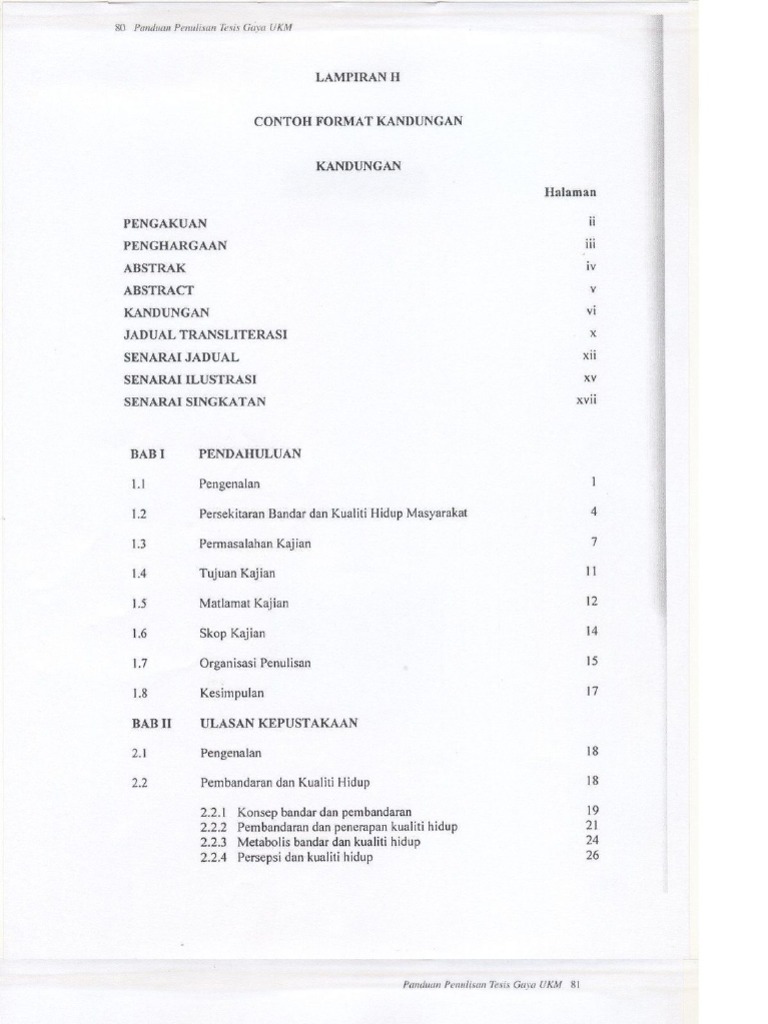 Bab2 Tesis Gaya UKM | PDF | Language Arts & Discipline